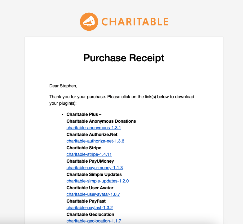 How to install and activate Charitable extensions | Charitable