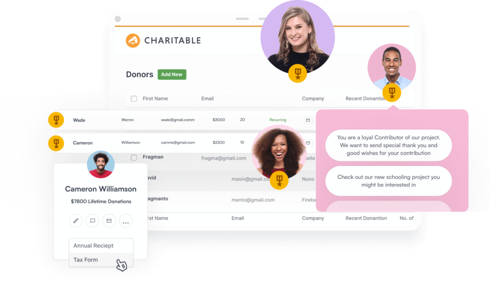 WordPress Donor Management To Organize & Engage Donors