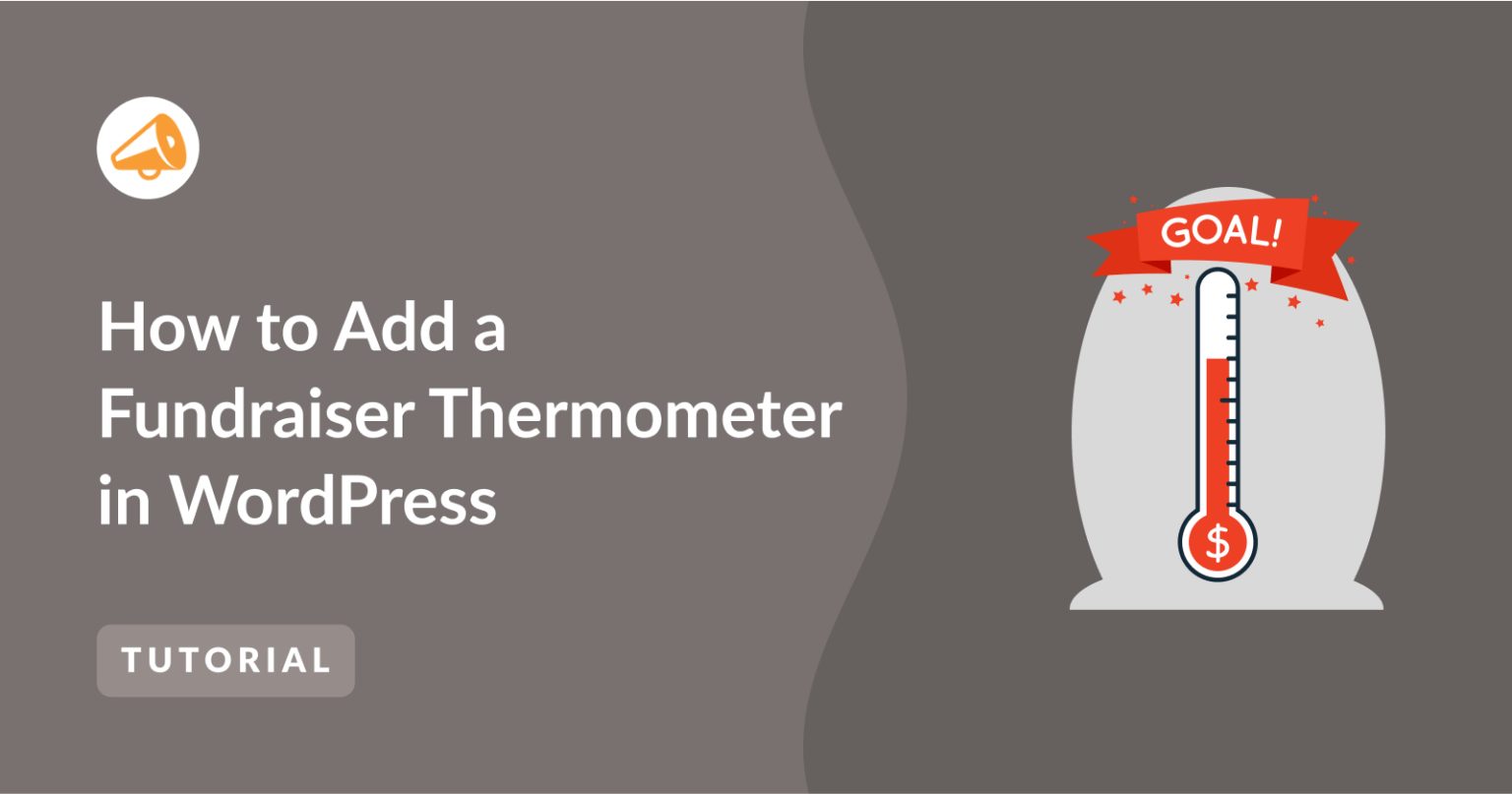 How to Add a Fundraising Thermometer in WordPress (5 Easy Steps - No ...