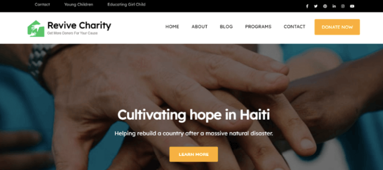25+ Best Non-Profit WordPress Themes for Charities & Causes (2025) | Charitable