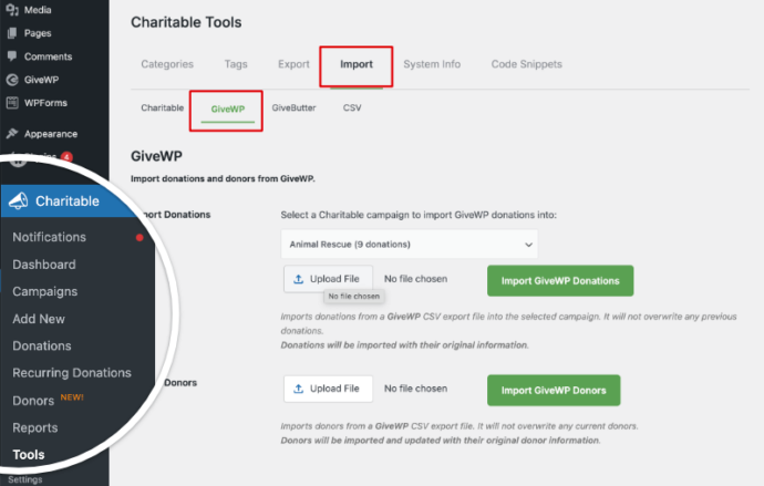 How to Switch from GiveWP to Charitable (Save Money, Easy Migration ...
